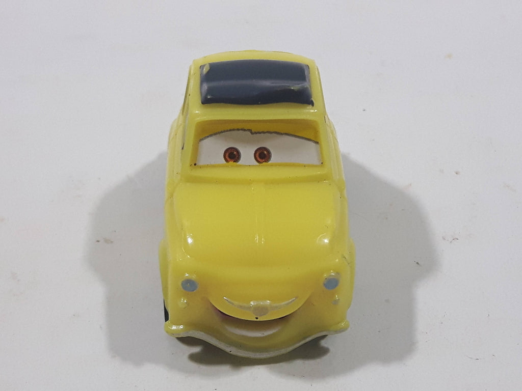 Disney Pixar Cars Yellow PVC Hard Rubber Toy Car Vehicle – Treasure ...