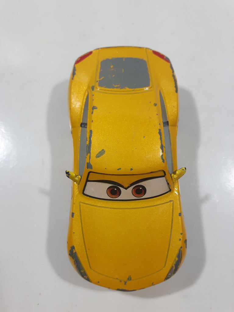 Disney Pixar Cars Yellow 4" Long Die Cast Toy Car Vehicle – Treasure ...
