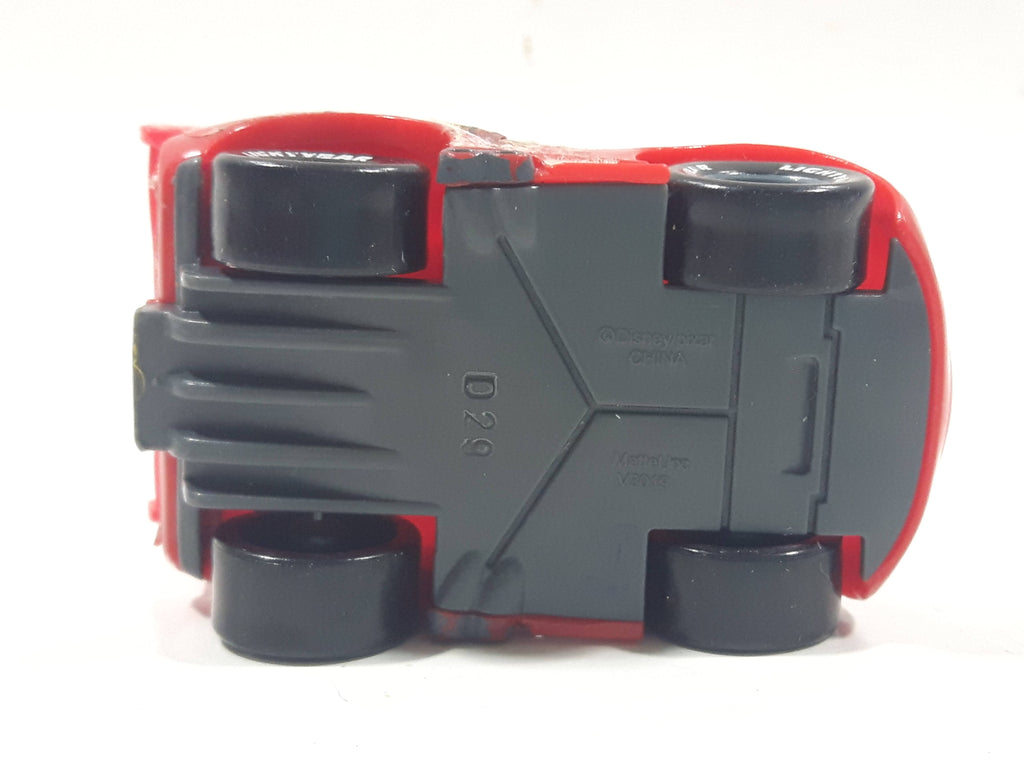 Disney Pixar Cars Lightning McQueen #95 Red Plastic Die Cast Toy Car V ...