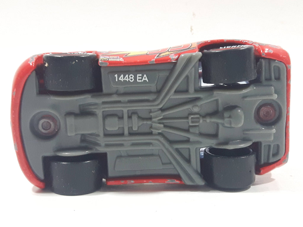 Disney Pixar Cars Lightning McQueen #95 Red Die Cast Toy Race Car Vehi ...