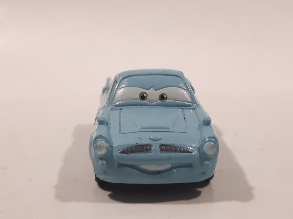 Disney Pixar Cars Light Blue Green Car Mini PVC Hard Rubber Toy Car Ve ...