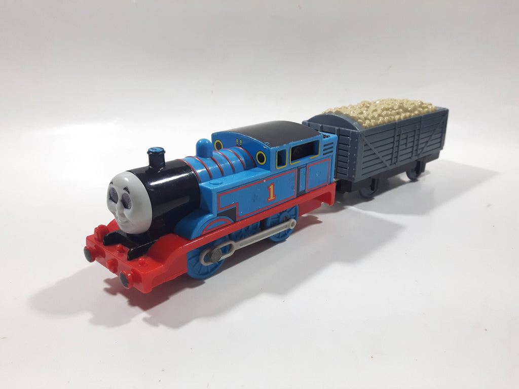 2009 Mattel Thomas & Friends Trackmaster Blue #1 Thomas The Tank Engin ...