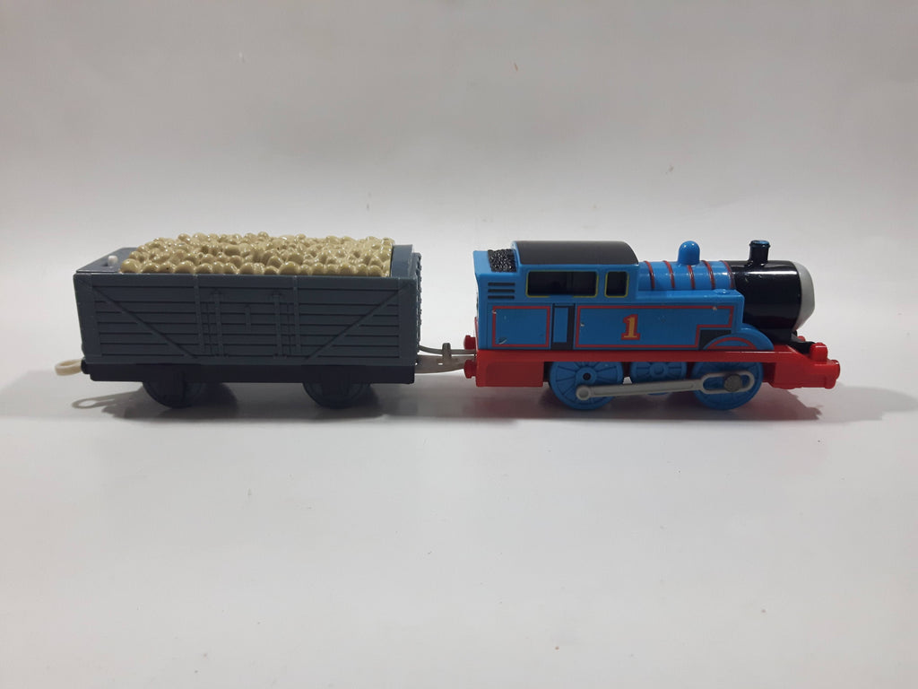 2009 Mattel Thomas & Friends Trackmaster Blue #1 Thomas The Tank Engin ...