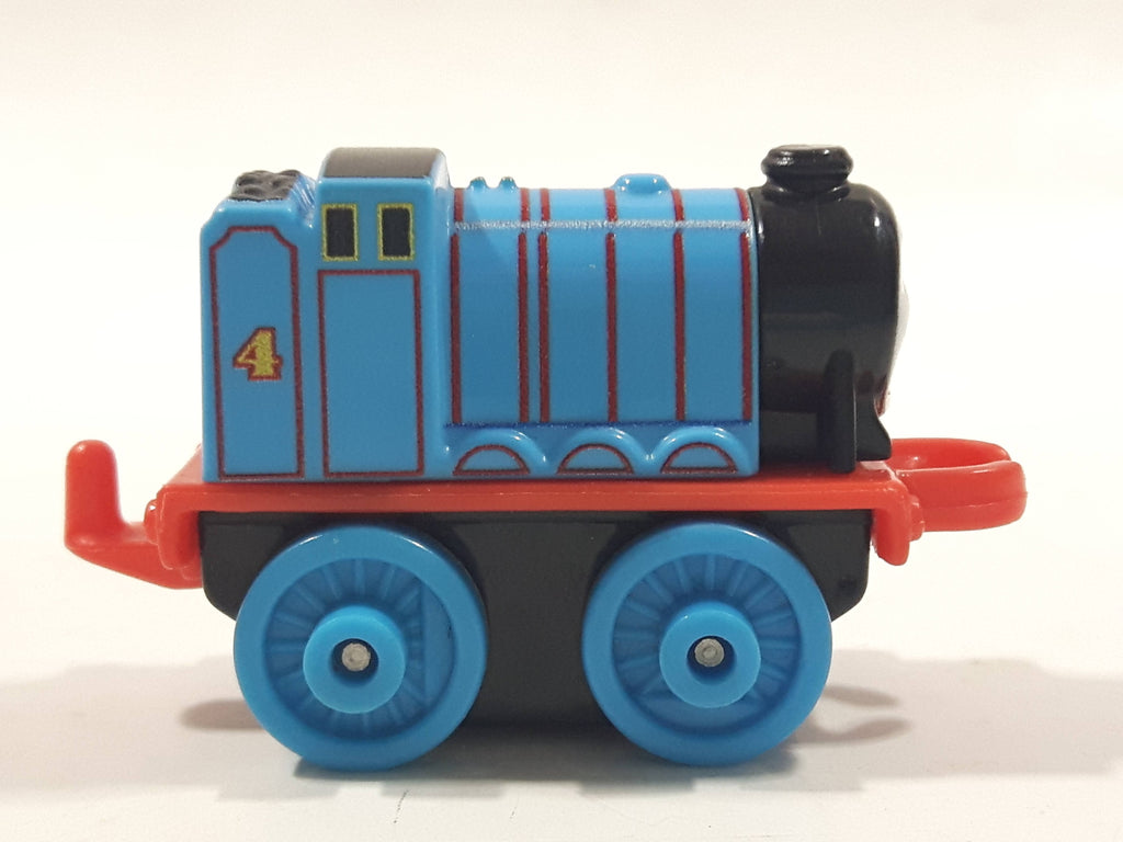 2014 Thomas & Friends Minis #4 Gordon Blue 2" Long Plastic Die Cast To ...