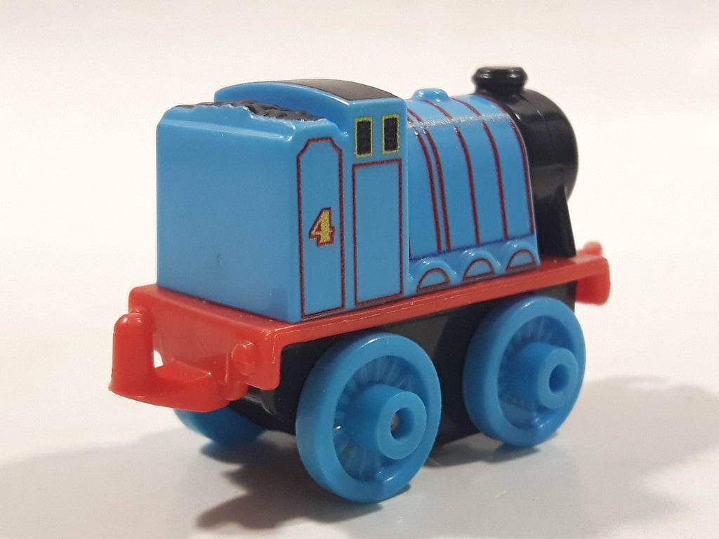 2014 Thomas & Friends Minis #4 Gordon Blue 2" Long Plastic Die Cast To ...