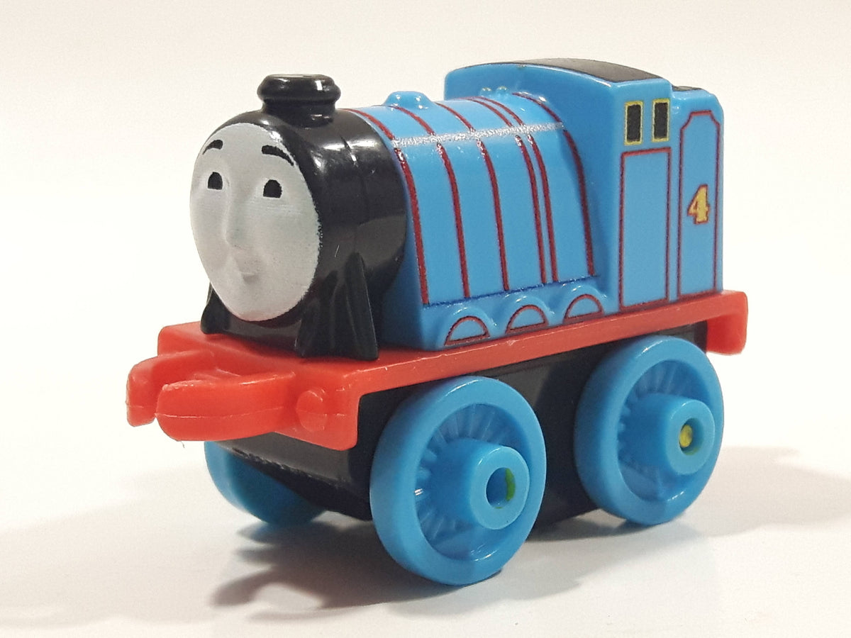 2014 Thomas & Friends Minis #4 Gordon Blue 2" Long Plastic Die Cast To ...