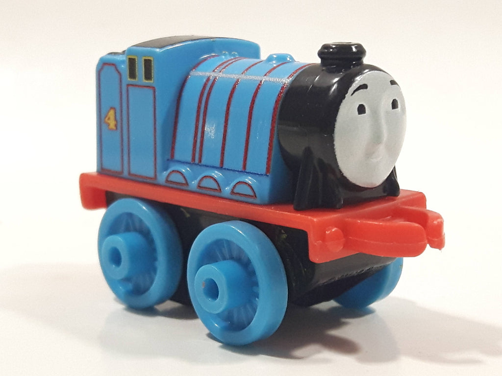 2014 Thomas & Friends Minis #4 Gordon Blue 2" Long Plastic Die Cast To ...