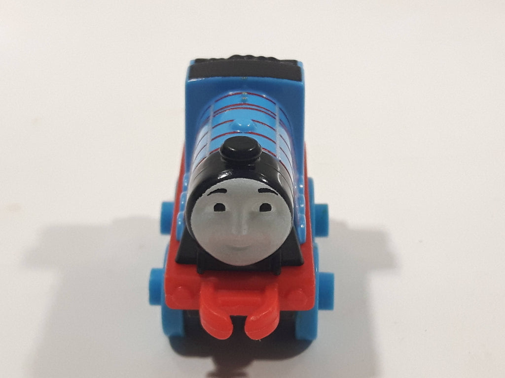 2014 Thomas & Friends Minis #4 Gordon Blue 2" Long Plastic Die Cast To ...
