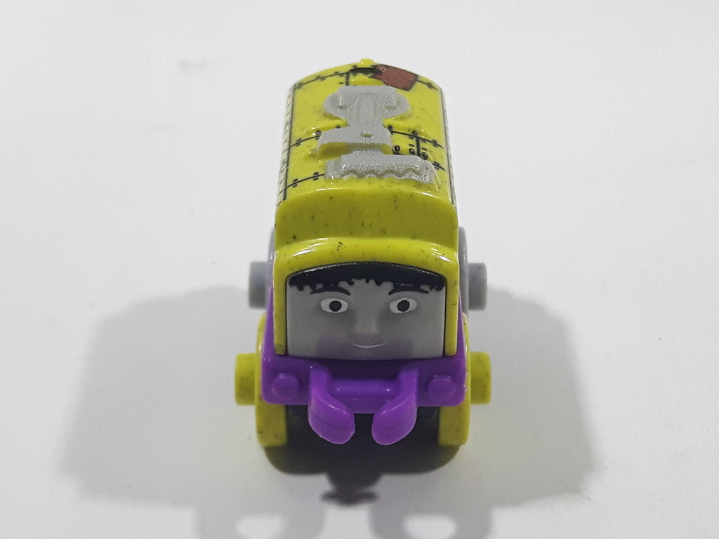 2014 Thomas & Friends Minis Diesel 10 Lime Green and Purple 2" Long Pl ...