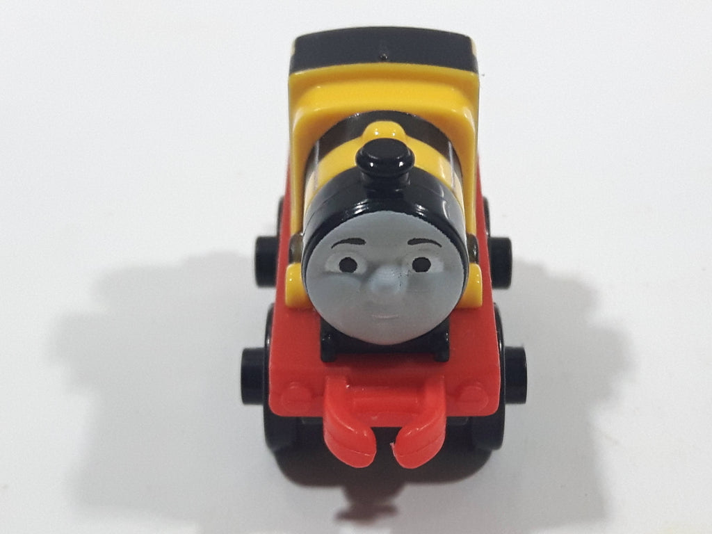 2014 Thomas & Friends Minis #5 James Yellow and Black Striped 2" Long ...