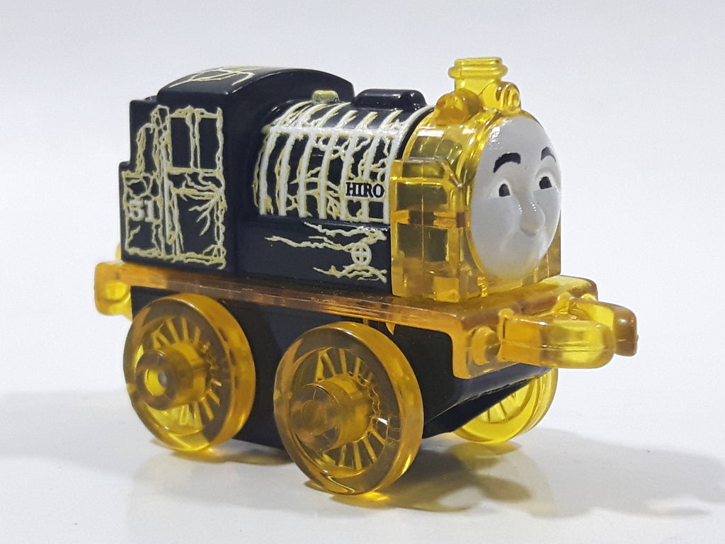 2014 Thomas & Friends Minis #51 Electrified Hiro Transparent Yellow an ...