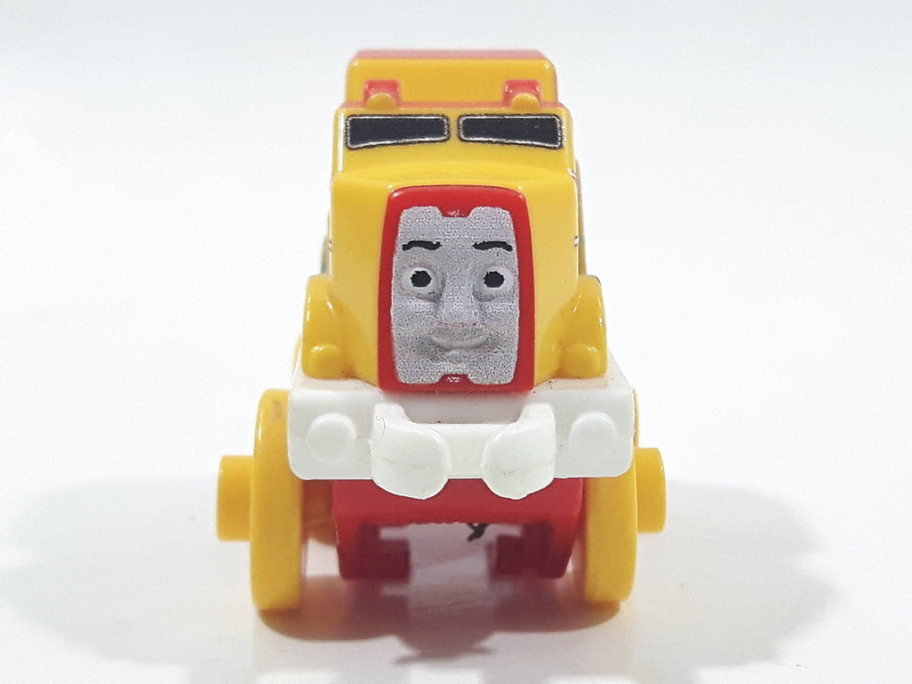 2014 Thomas & Friends Minis Flynn Yellow and Red 2" Long Plastic Die C ...