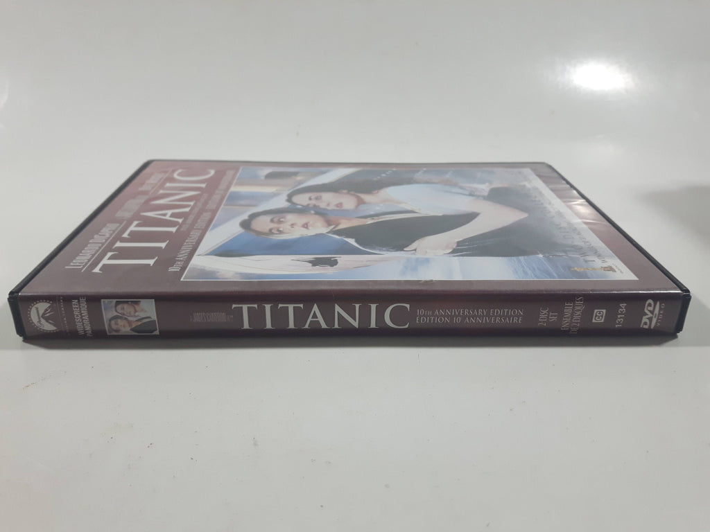 1997 Titanic 10th Anniversary Edition Two Disc Set DVD Movie Film Disc ...