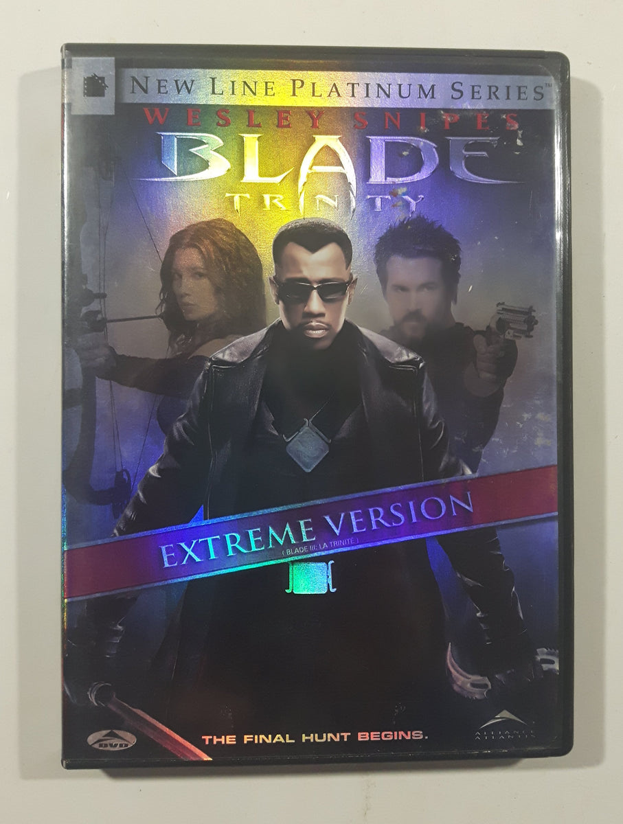 2004 Blade Trinity Extreme Version DVD Movie Film Disc - USED ...
