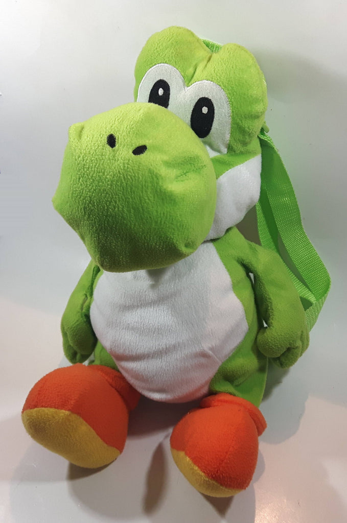 Nintendo Yoshi Backpack Bag 17" Tall Toy Stuffed Animal Plush Video Ga ...