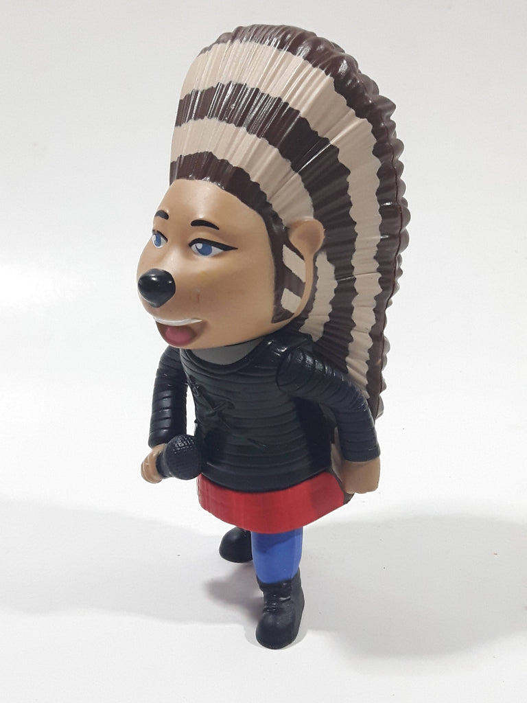2016 McDonald's Universal Studios Sing Movie Porcupine Ash 4" Tall Pla ...