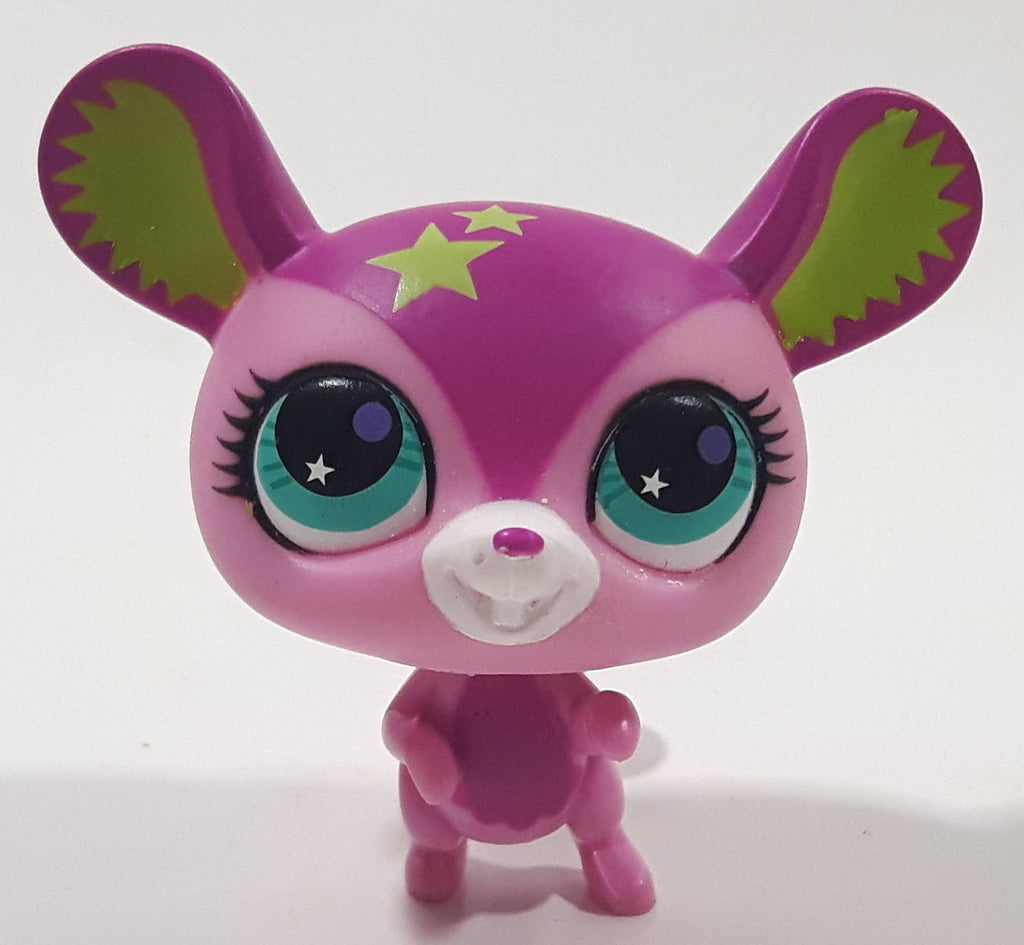 Hasbro LPS Littlest Pet Shop Totally Talented Pink Character 2 1/4" Ta ...