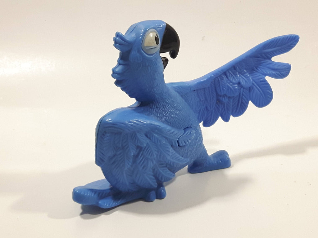 2011 McDonald's Fox Rio Movie Blu Bird Character 3" Tall Plastic Toy F ...