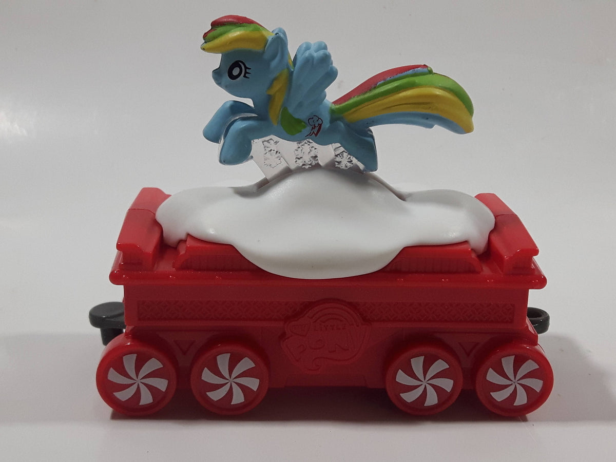 2017 Hasbro My Little Pony Train Car Holiday Express Toy Vehicle McDon ...