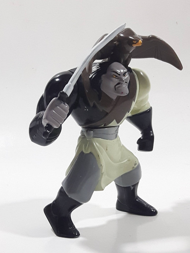 1998 McDonald's Disney Mulan Movie Shan Yu 5" Tall Plastic Toy Figure ...