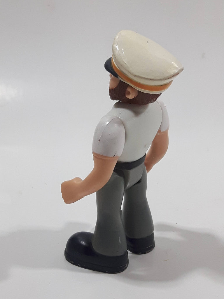 2008 Aircraft Captain Pilot Character 3" Tall Plastic Toy Figure ...