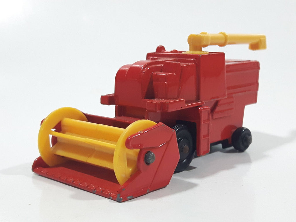 Vintage 1978 Lesney Matchbox No. 51 Combine Harvester Red Die Cast Toy ...