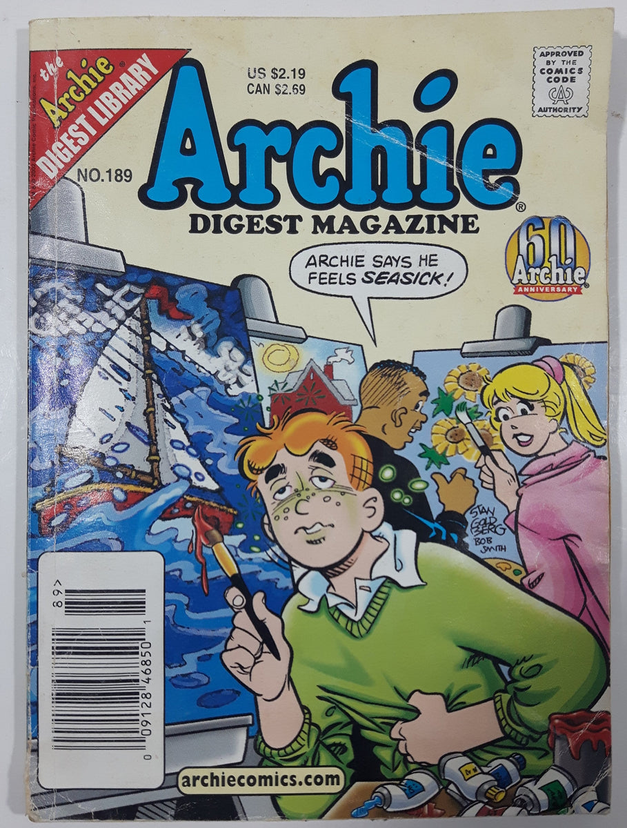 2002 Archie Digest Magazine No. 189 Paper Comic Book – Treasure Valley ...