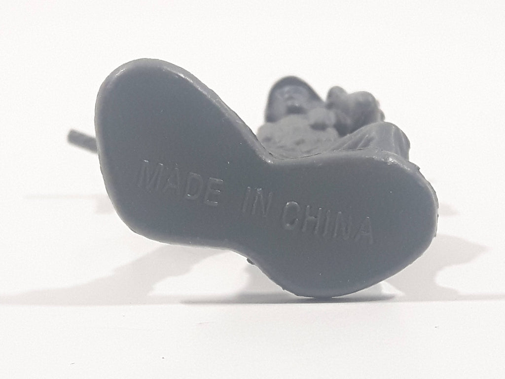 Grey Army Military Soldier 2" Tall Plastic Toy Figure – Treasure Valley ...