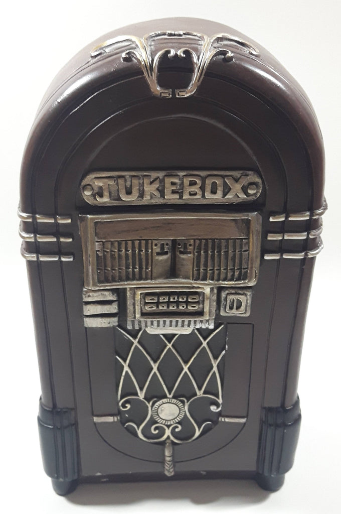 Concepts City Loft Jukebox Shaped 9 3/4" Tall Heavy Resin Coin Bank ...