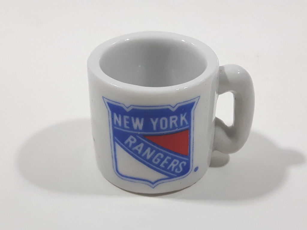 NHL Ice Hockey New York Rangers Team Mini Miniature Ceramic Mug ...