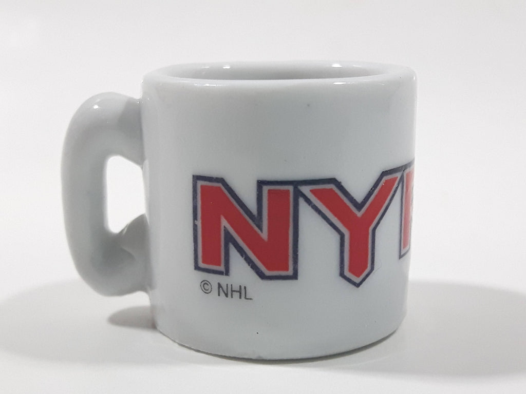 NHL Ice Hockey New York Rangers Team Mini Miniature Ceramic Mug ...