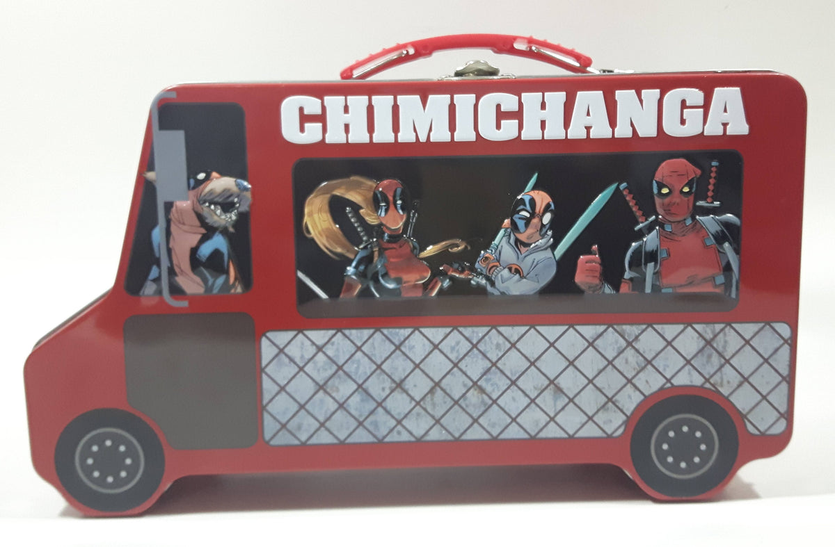 Vandor Marvel Deadpool Corps Chimichanga Food Catering Truck Shaped Re ...