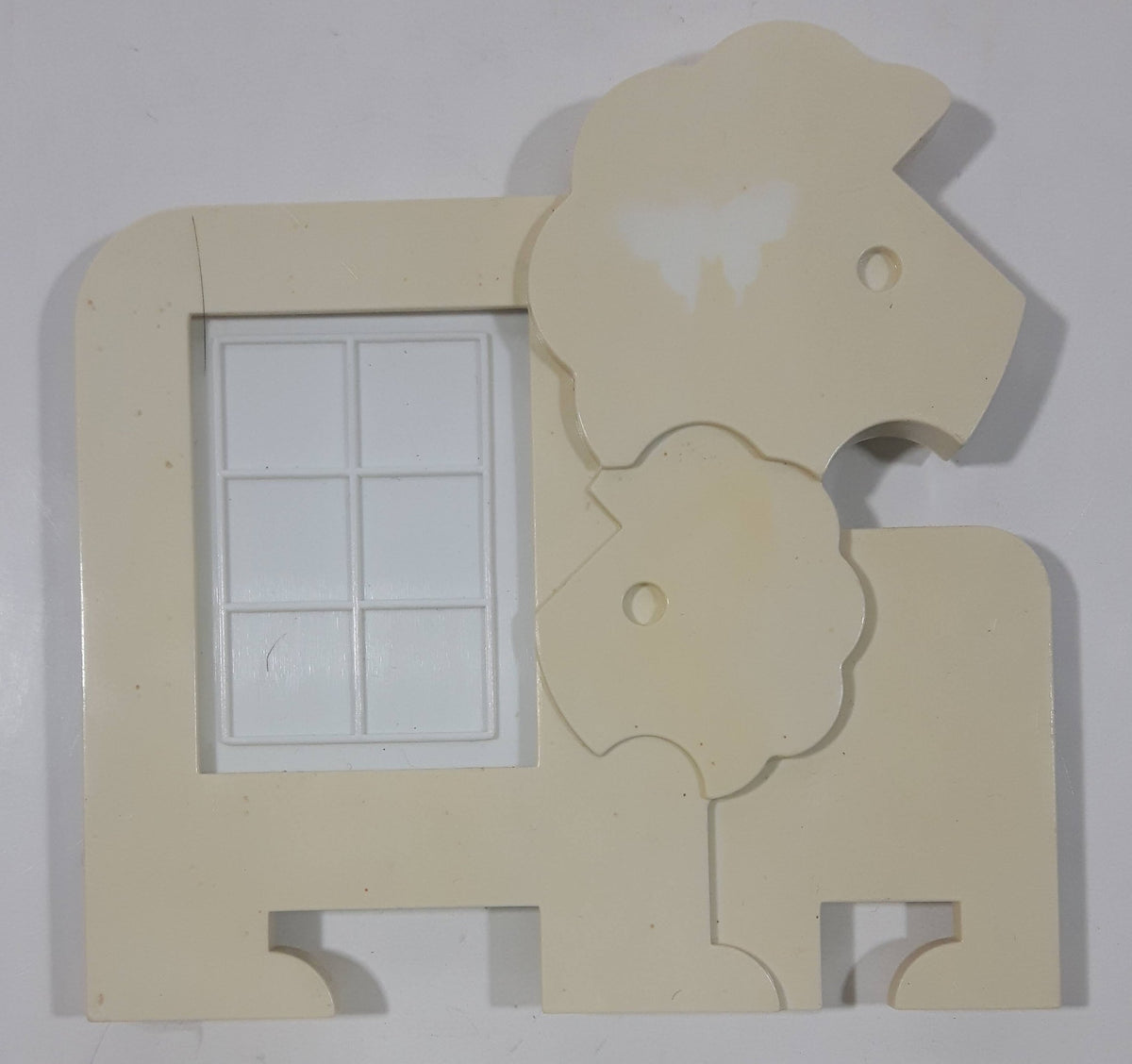 Vintage Tupperware Nuzzles Lion Shaped 4" x 4" Picture Photo Frame Fri ...
