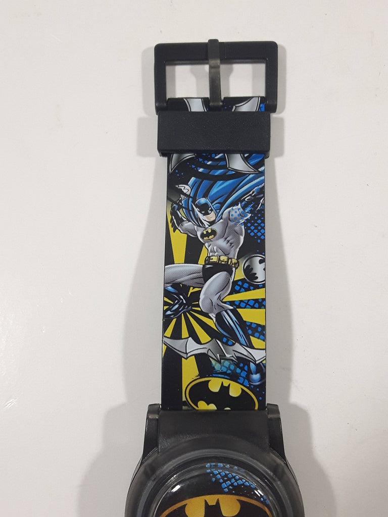 2015 Accutime DC Comics Light Up Batman Digital Wrist Watch Needs Repa ...