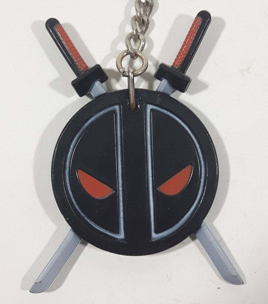 Marvel Deadpool Character Silicone Rubber Key Chain Black Version ...