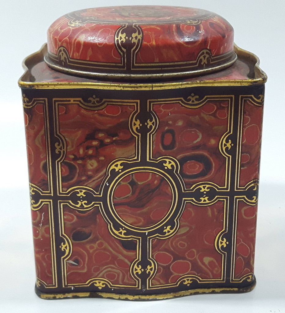 Vintage Coffee Red Tin Metal Container – Treasure Valley Antiques ...