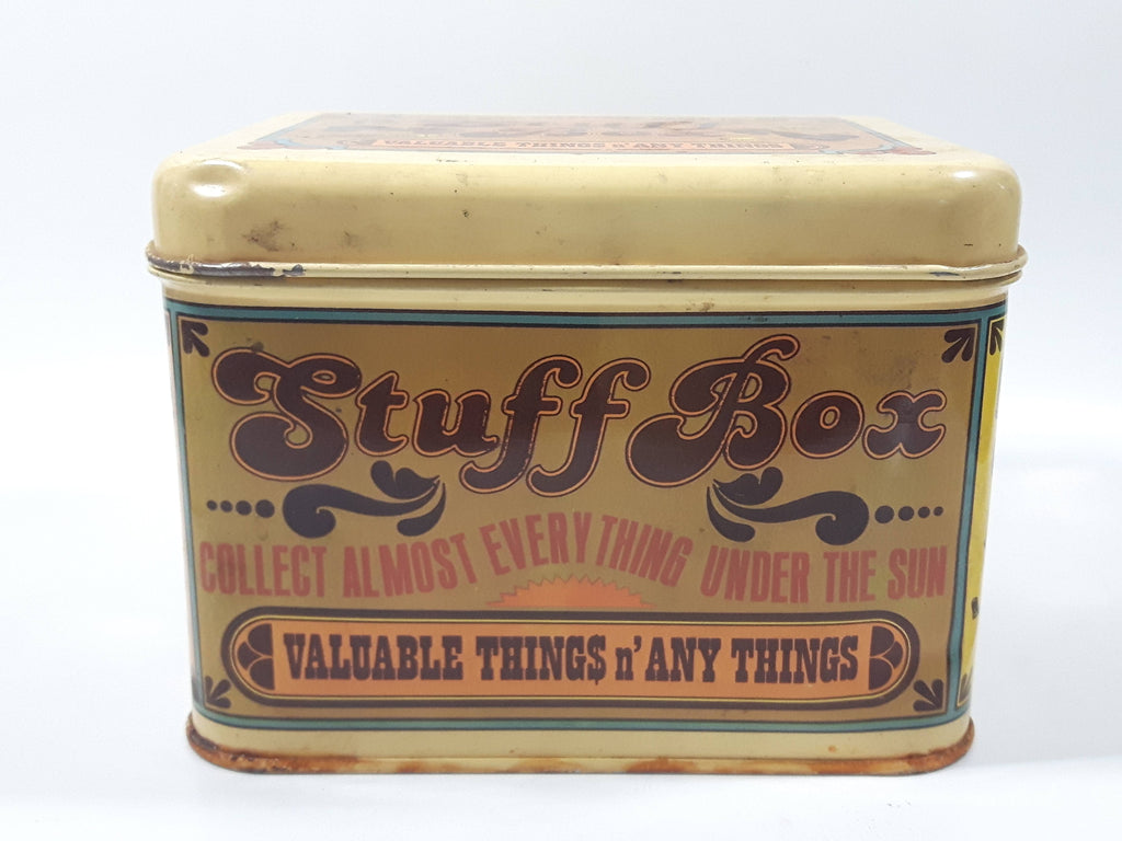 Vintage Cheinco Stuff Box "Collect Almost Everything Under The Sun" "V ...