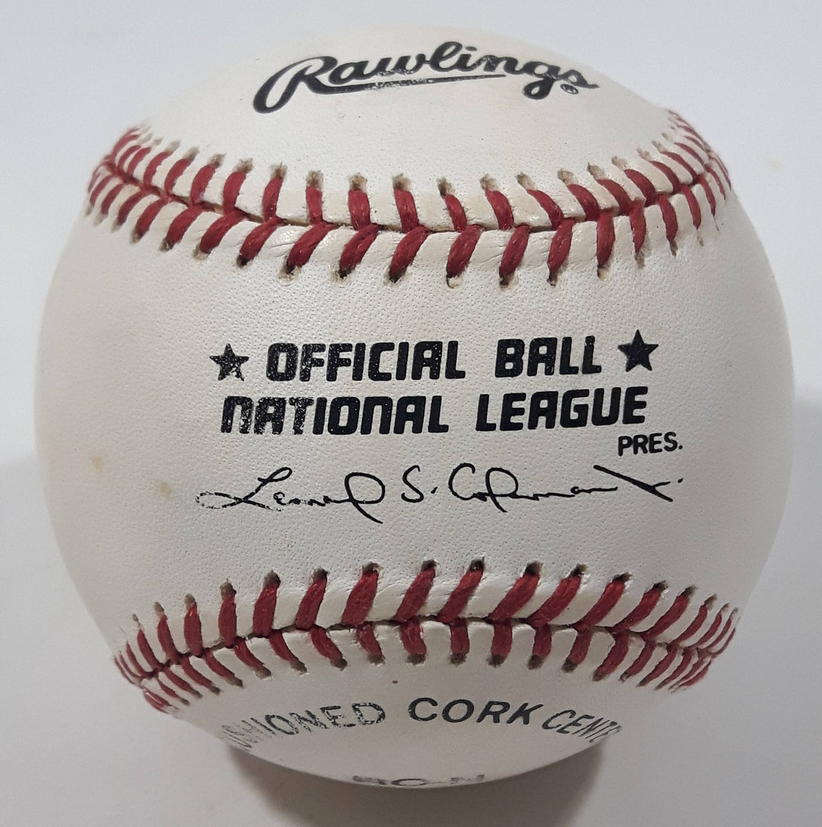 Rawlings Official Ball National League Baseball Cushioned Cork Center ...