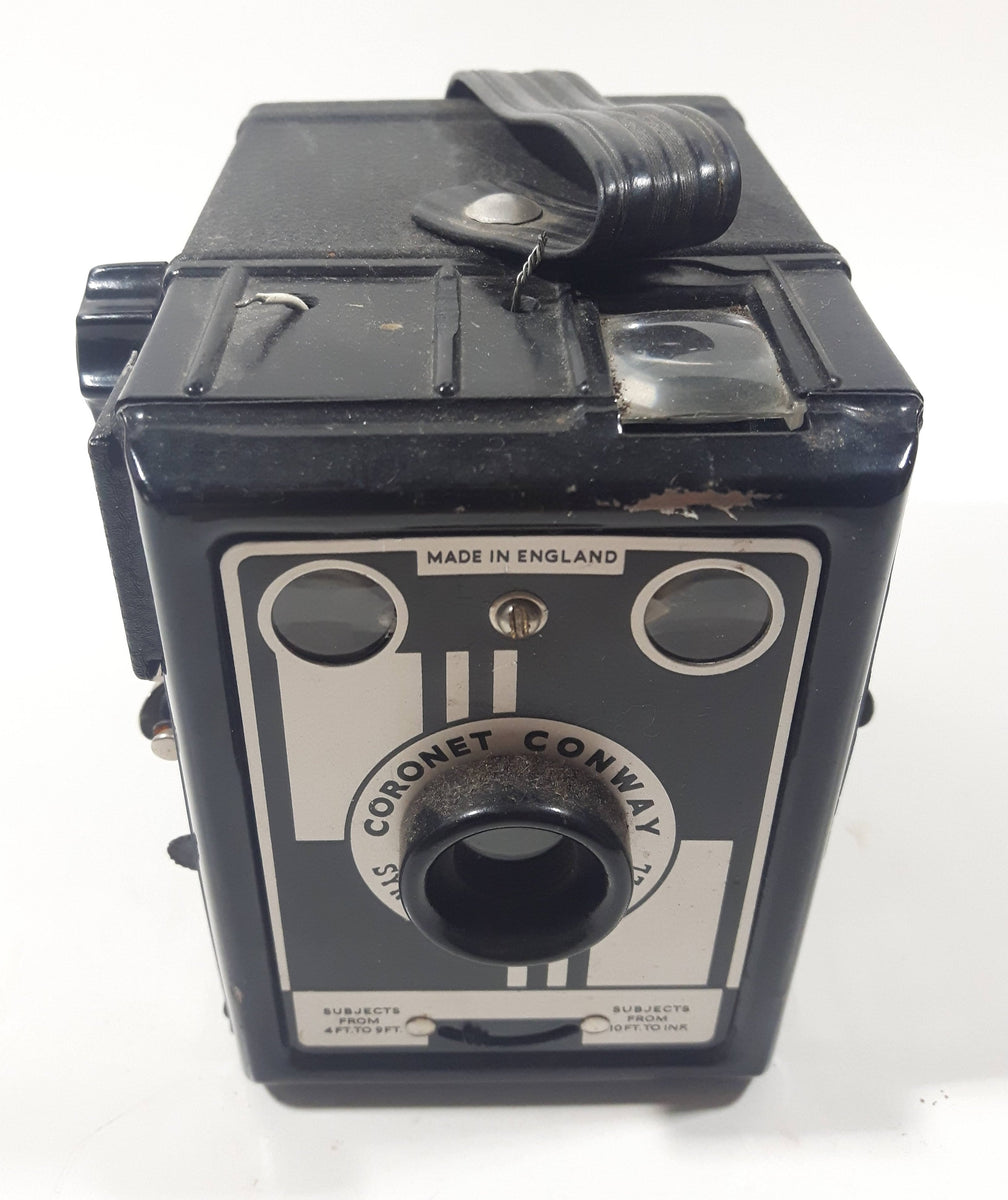 Vintage Coronet Conway Synchronised Model Box Camera Made in England ...