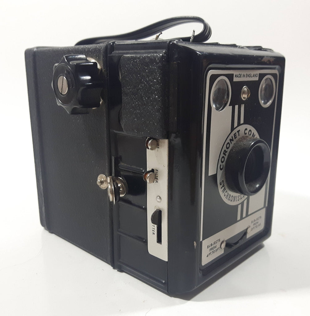 Vintage Coronet Conway Synchronised Model Box Camera Made in England ...