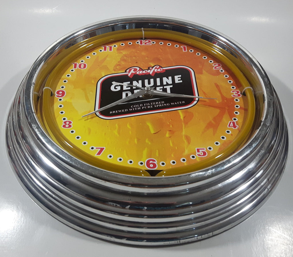 Pacific Genuine Draft Beer 'Cold Filtered Brewed With Pure Spring Wate ...