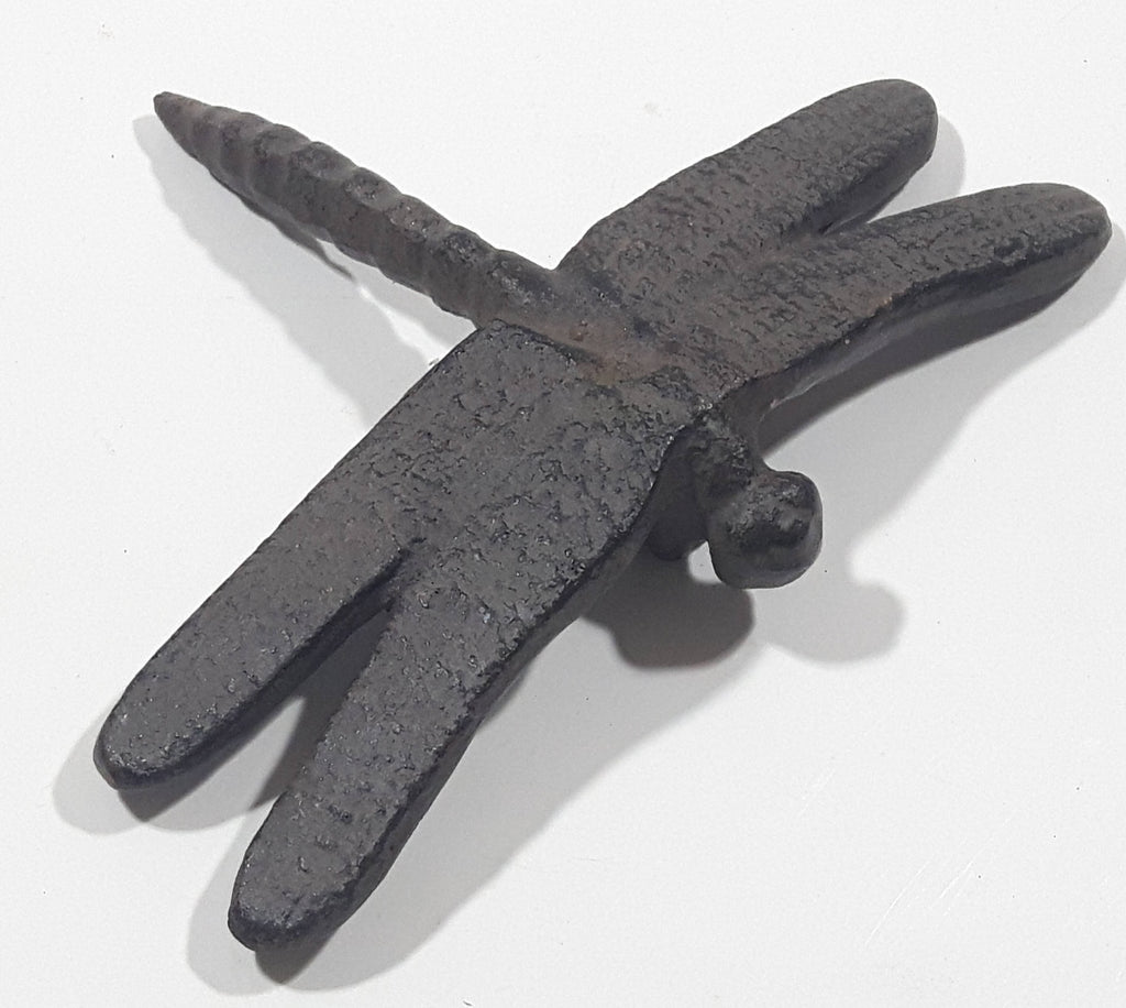Vintage 4 1/8" x 5 3/8" Cast Iron Metal Dragonfly – Treasure Valley ...