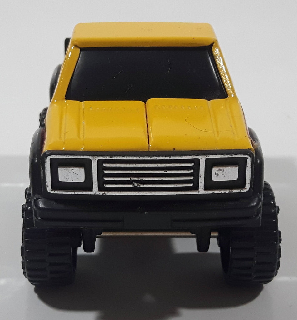 Vintage 1984 Buddy L Pickup Truck with Cap Construction Yellow and Bla ...