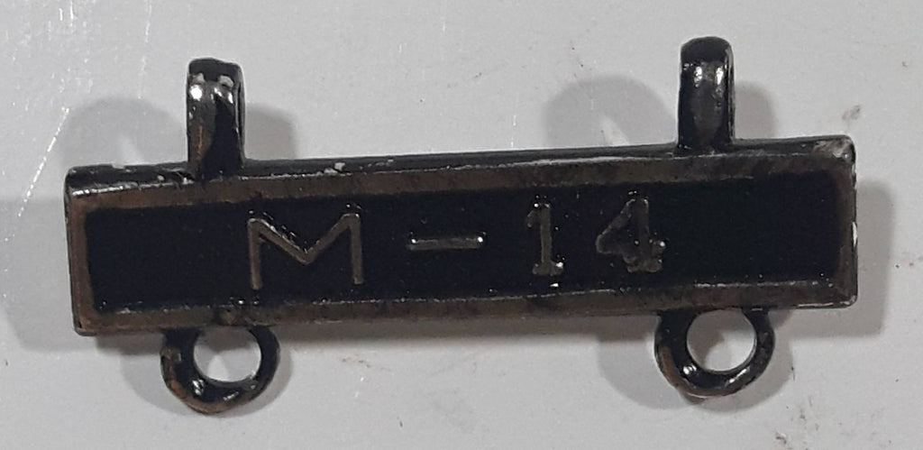 Vintage US Military Army M-14 Bar Tag Metal Qualification Badge Insign ...