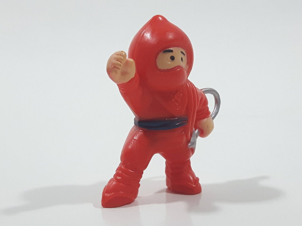 Red Ninja Character 1 3/4" Tall Toy Figure – Treasure Valley Antiques ...