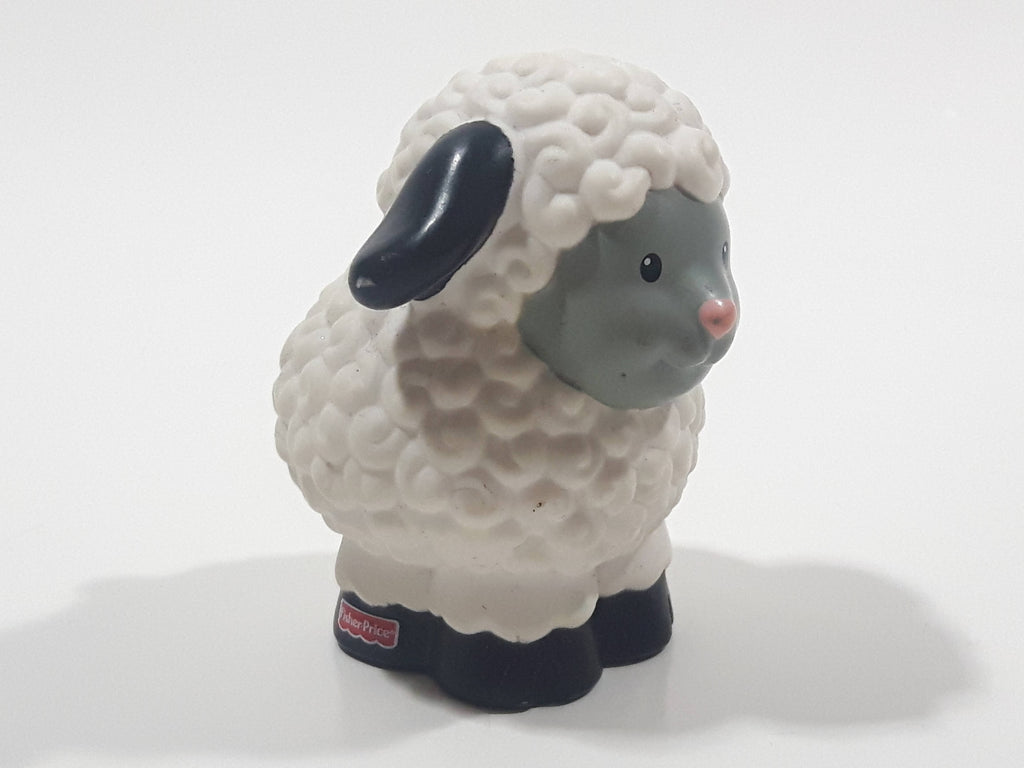 2001 Fisher Price Little People Deluxe Christmas Story White Sheep 2 3 ...