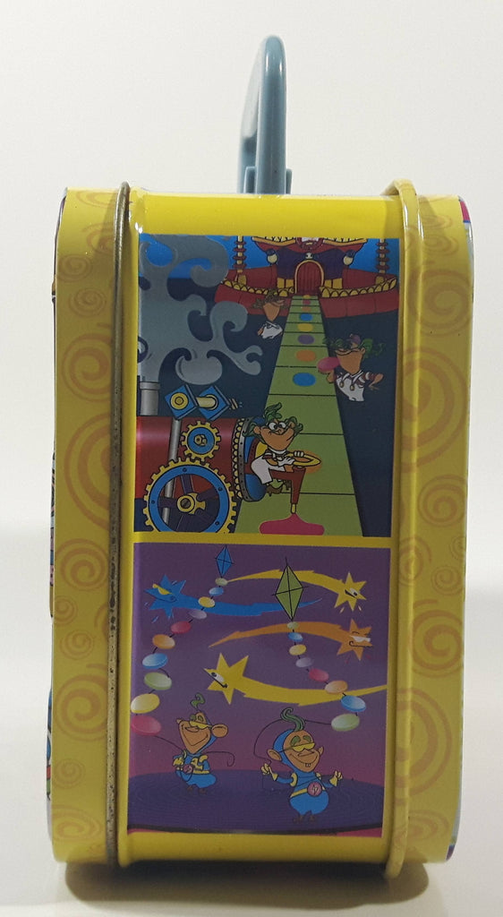 Willy Wonka's Candy Factory Embossed Tin Metal Lunch Box – Treasure ...