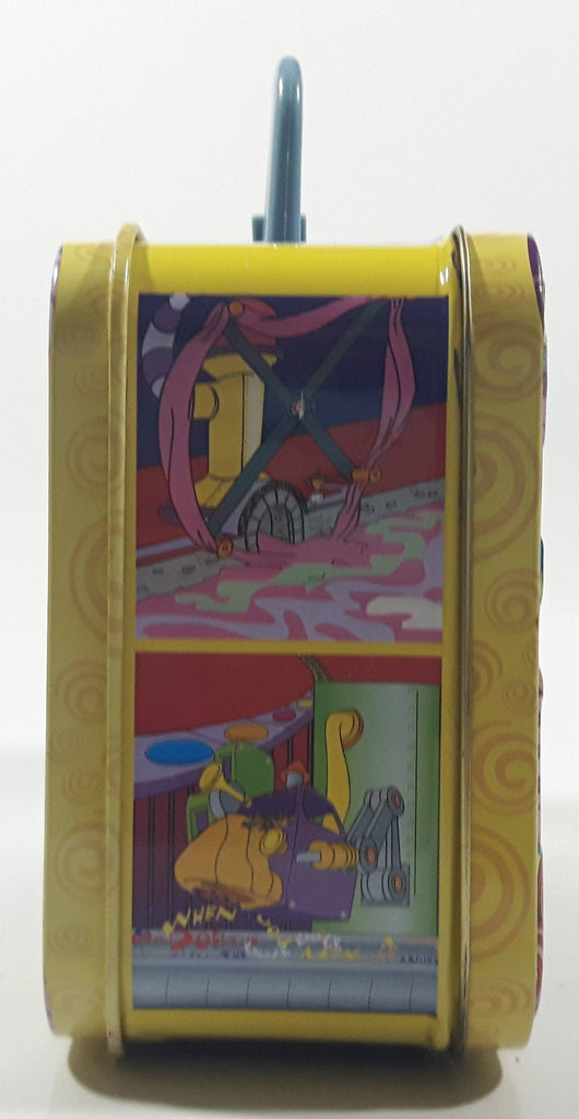 Willy Wonka's Candy Factory Embossed Tin Metal Lunch Box – Treasure ...