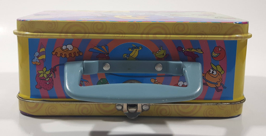 Willy Wonka's Candy Factory Embossed Tin Metal Lunch Box – Treasure ...