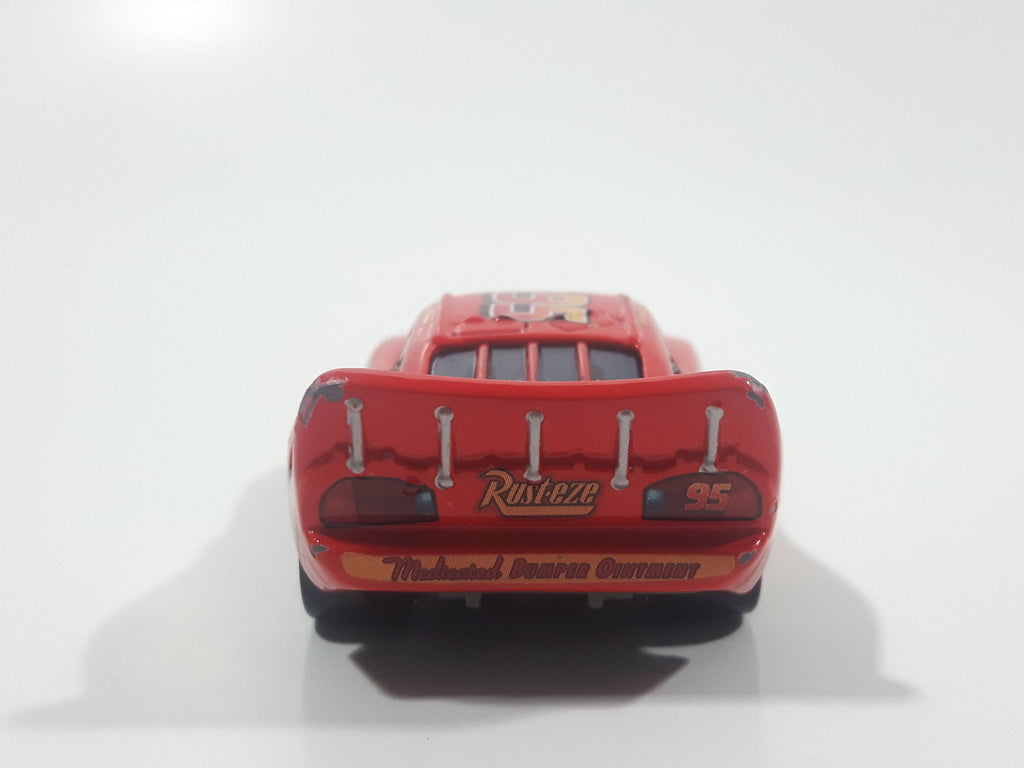 Disney Pixar Cars Lightning McQueen #95 Red Die Cast Toy Race Car Vehi ...